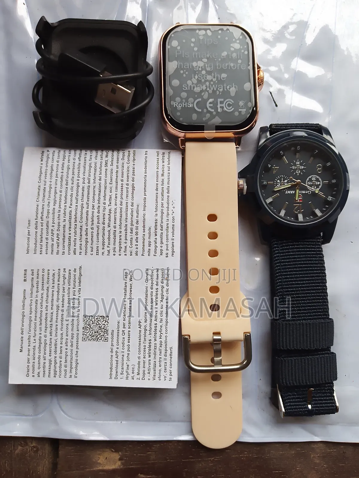 Smart Watch for Android iPhone | Fitness Call Notifications in Dome ...