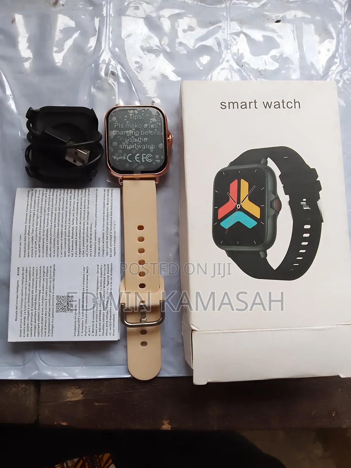 Smart Watch for Android iPhone | Fitness Call Notifications in Dome ...