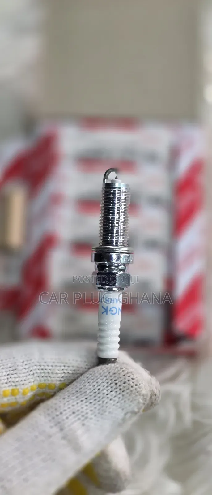 Original NGK Toyota 14 Long Double Iridium Plugs Dilkar8j9g in Abossey ...