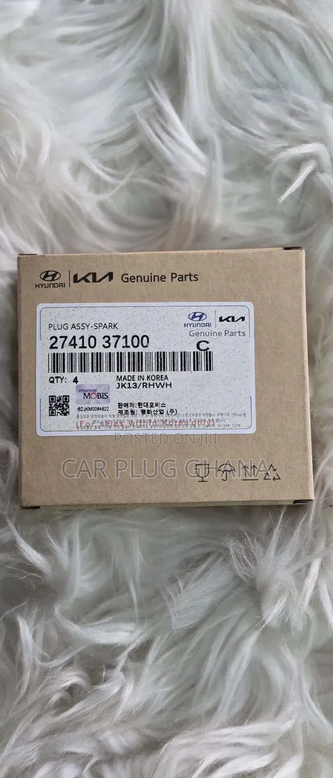 Original Hyundai 16 Short Spark Plug Pfr5n11 in Abossey Okai - Vehicle ...