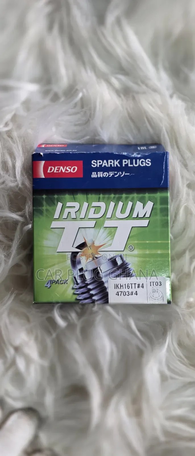 Original Denso 16 Long Double Iridium Ikh16tt in Abossey Okai - Vehicle ...