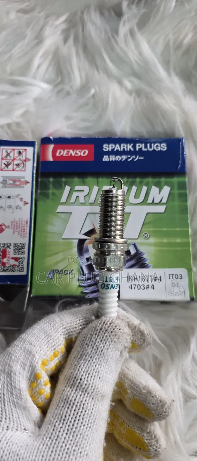 Original Denso 16 Long Double Iridium Ikh16tt in Abossey Okai - Vehicle ...