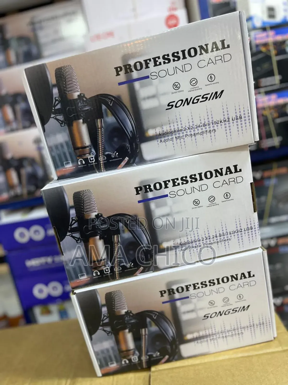 Recording Sound Card, Professional in Circle - Audio & Music Equipment ...