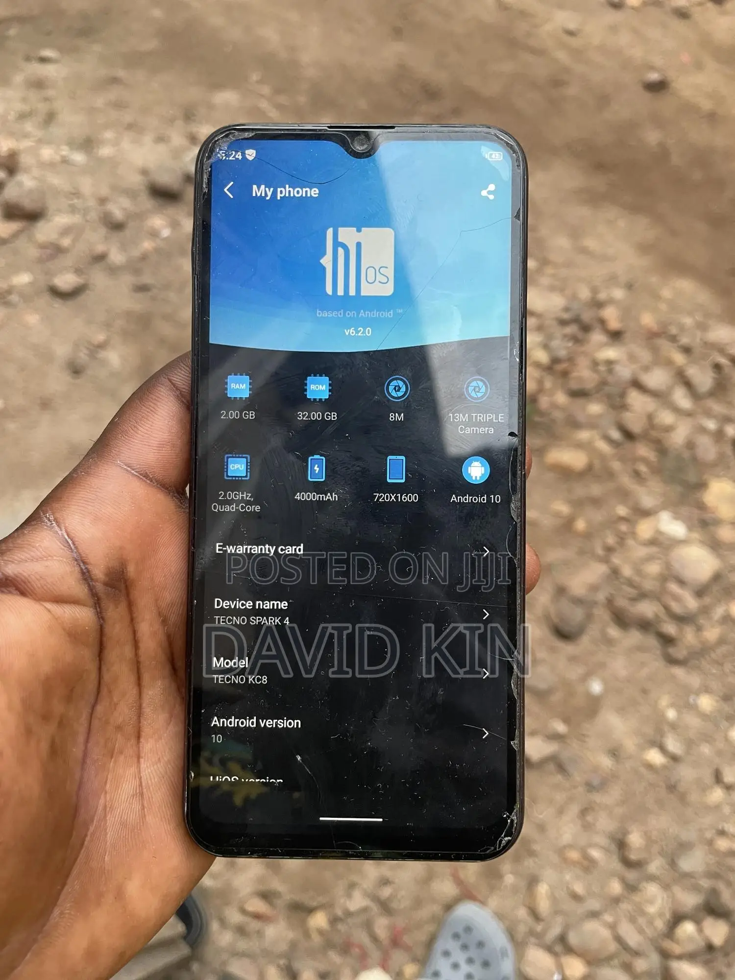 Tecno Spark 4 32 GB Rose Gold in Ho Municipal - Mobile Phones, David ...