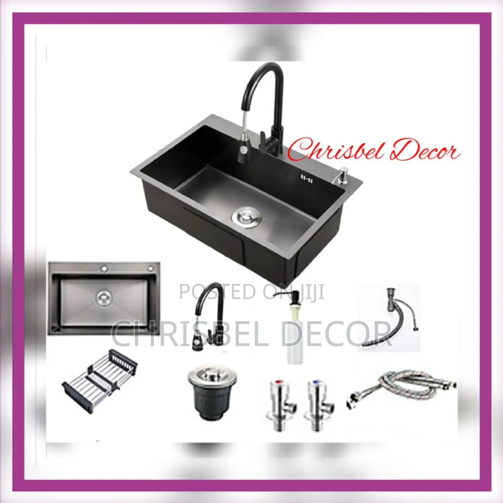 Executive Stainless Steel Sink With Accessories in Tema Metropolitan ...