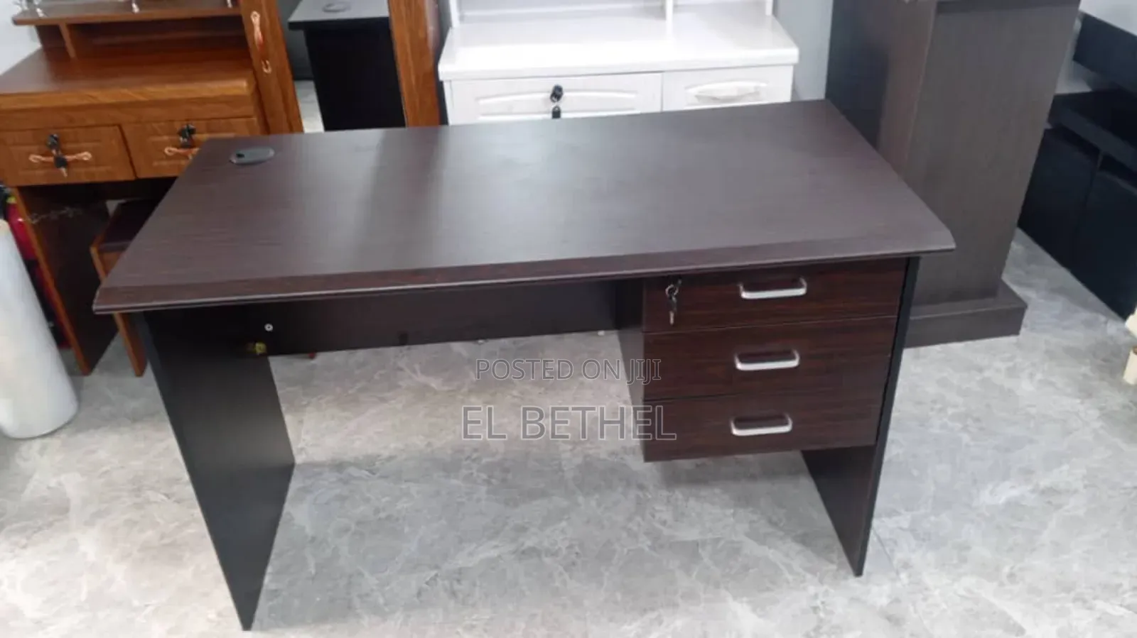Office Desk One Point Two Coffee Color in Ofankor - Furniture, El ...