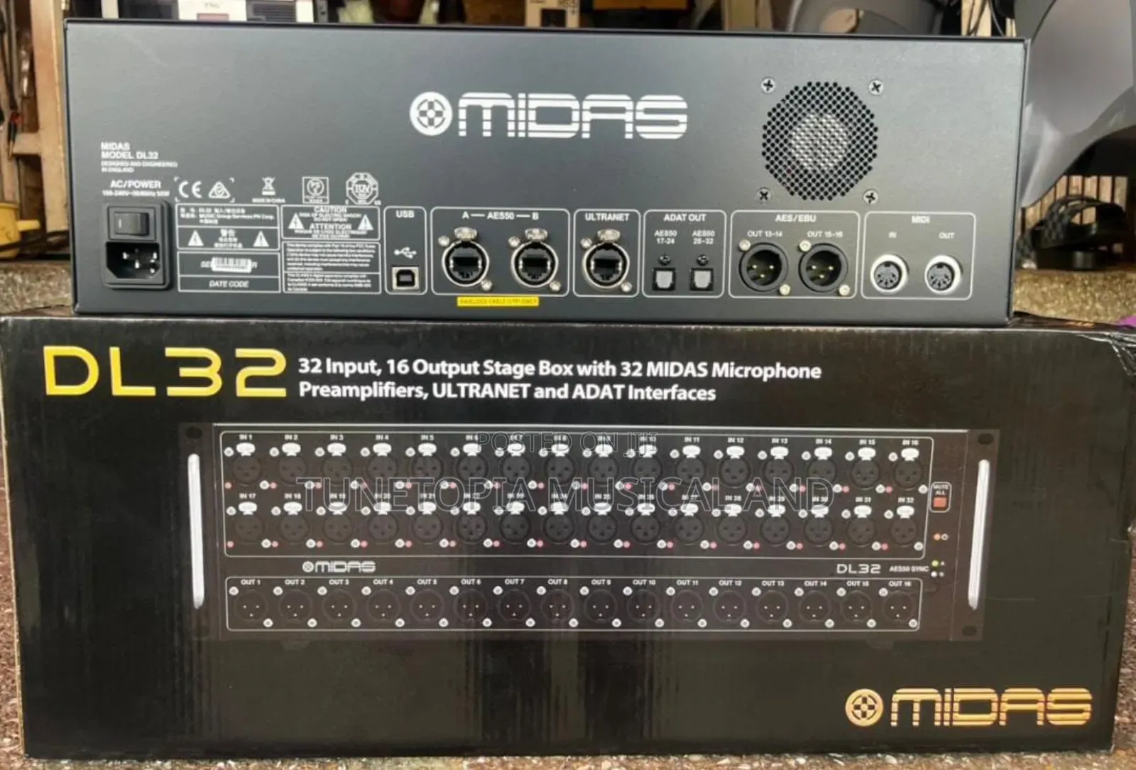 Midas Dl32 32-input / 16-output Stage Box. in Accra Metropolitan ...