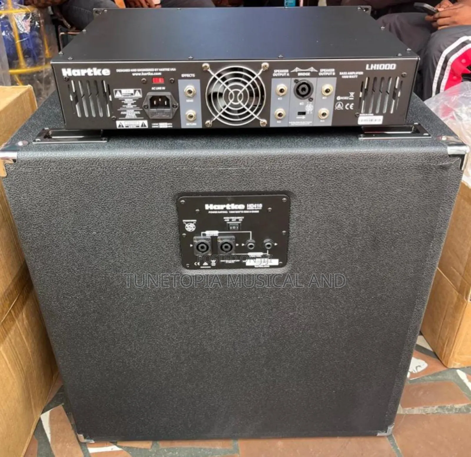 Hartke Lh1000 Head And Hd410 Cabinet Bass Guitar Combo in Accra ...