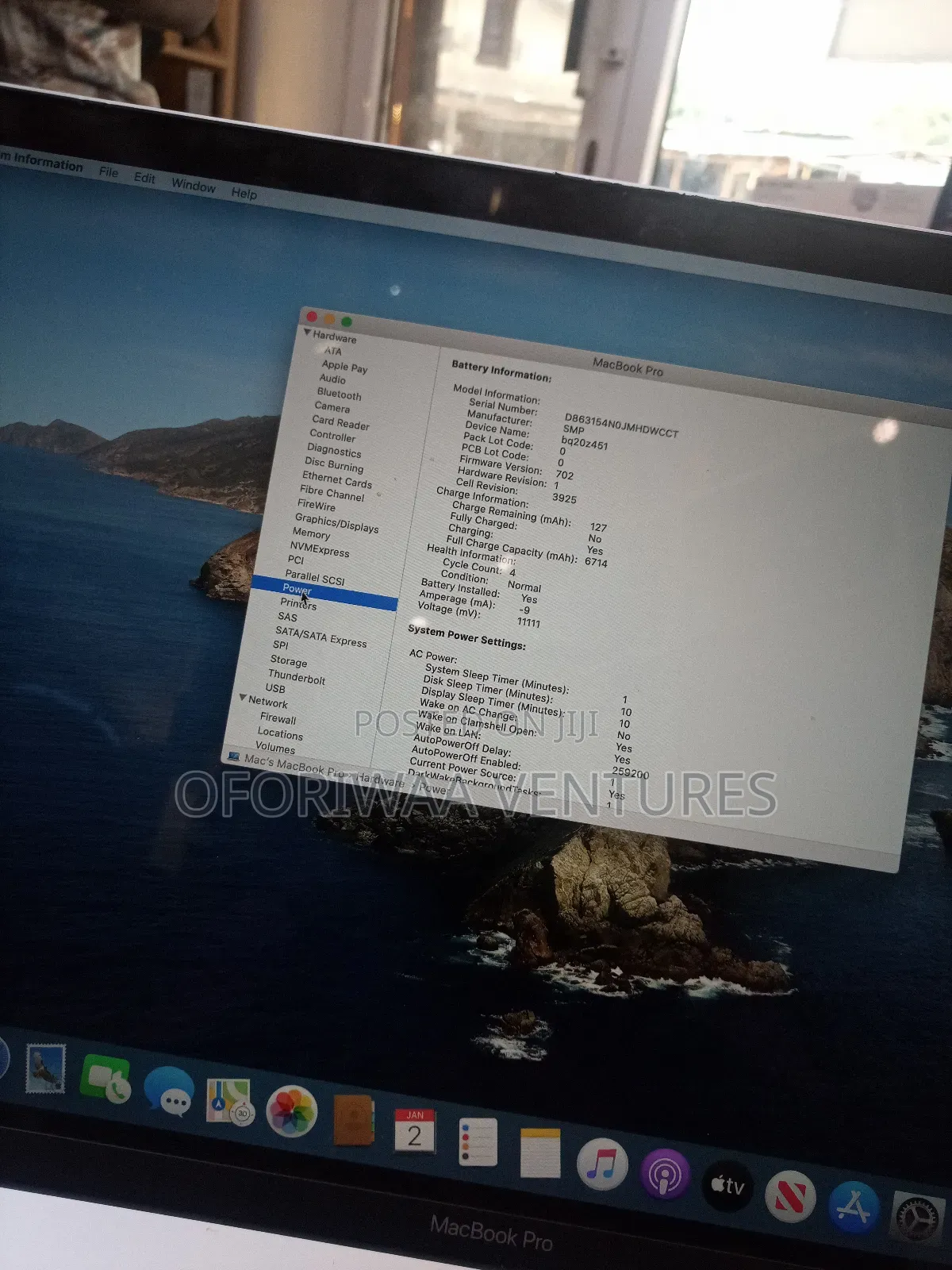 Laptop Apple MacBook Pro 2017 16GB Intel Core I7 SSD 512GB in Lapaz ...