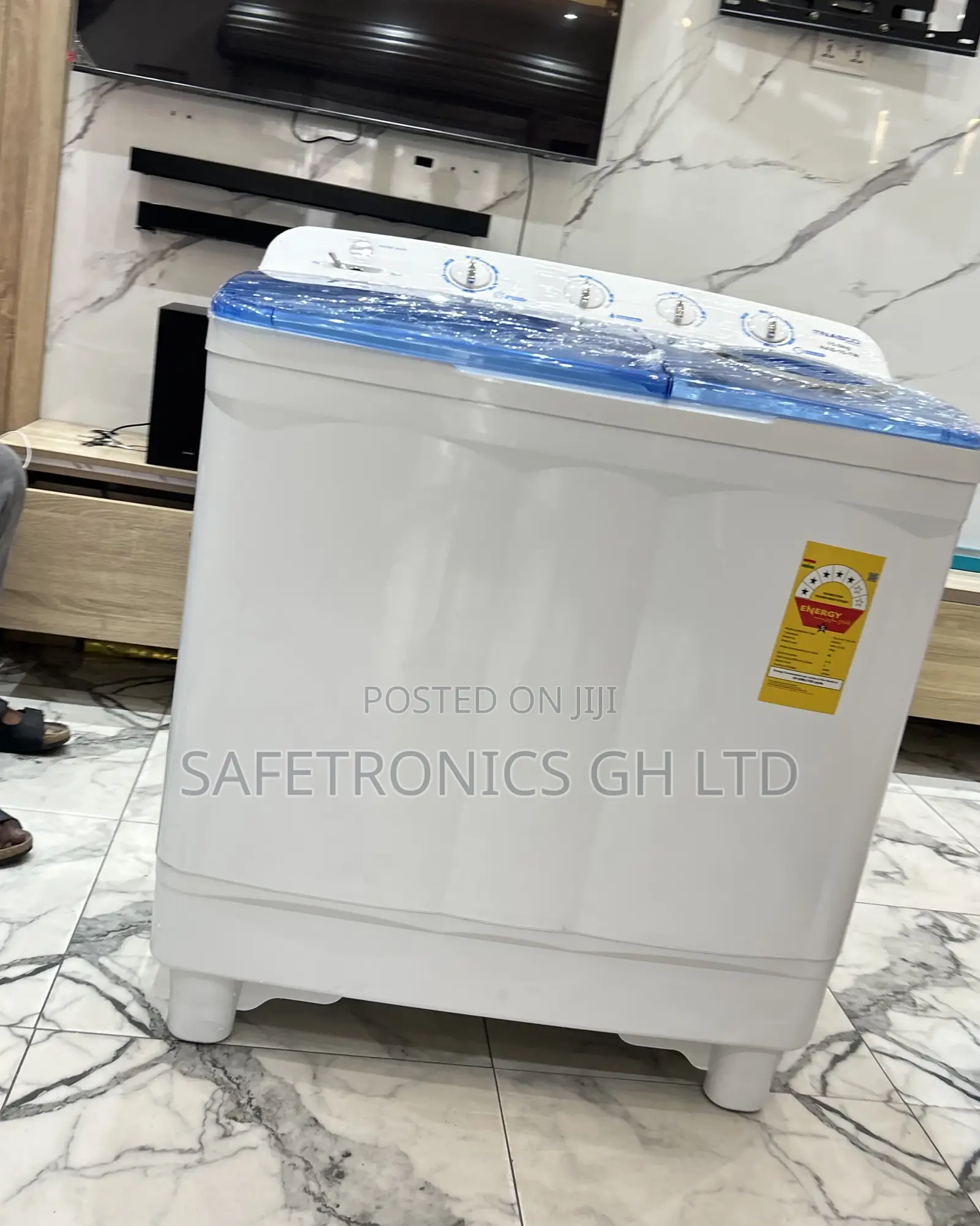 Nasco Time-Saving 15kg Topload Electric White Semiautomatic Washer in ...