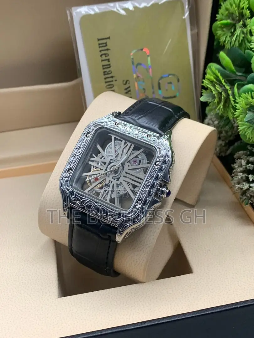 Cartier Santos Skeleton Wristwatch in Accra Metropolitan - Watches, The ...