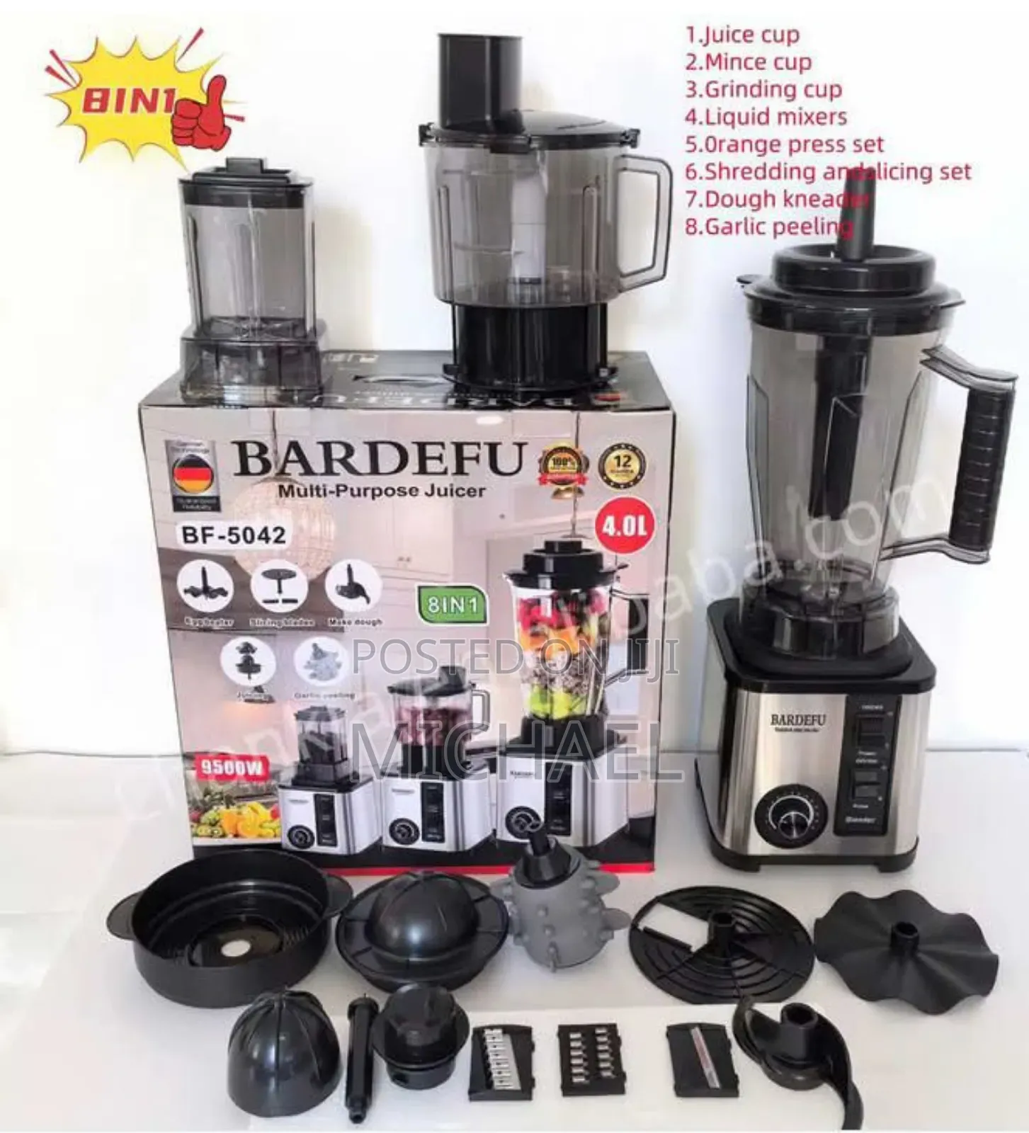 4l 8 in 1 Bardefu Blender in Takoradi - Kitchen Appliances, Michael ...