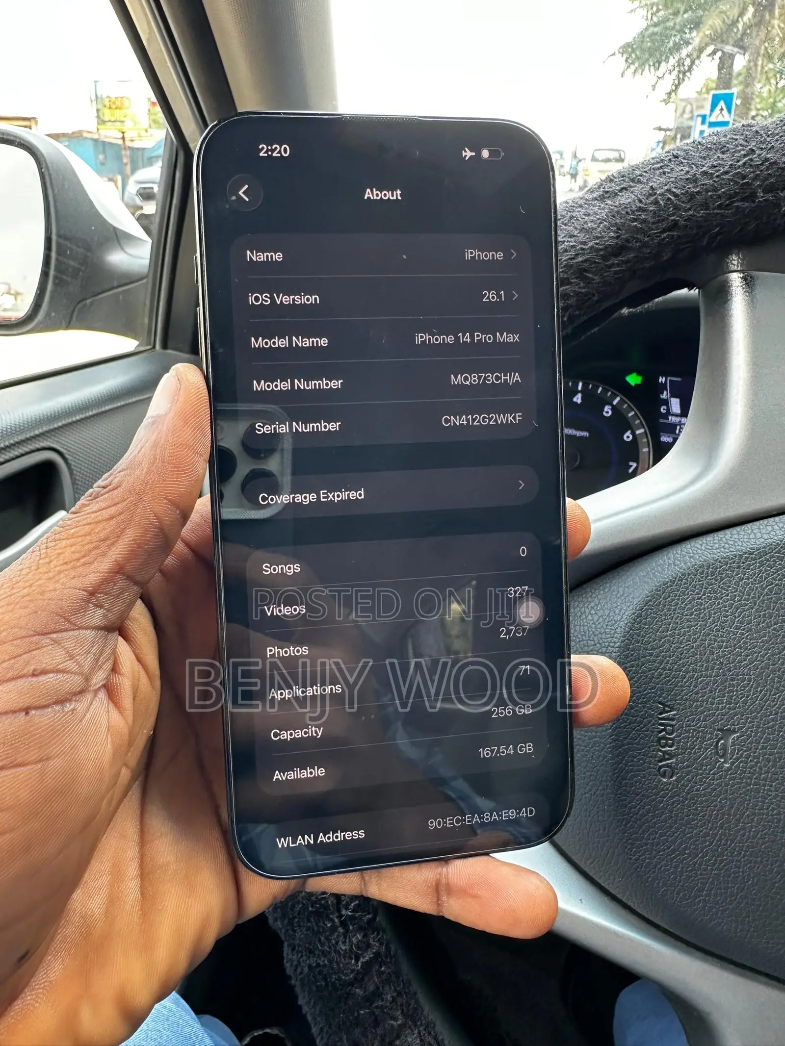 Apple iPhone 14 Pro Max 256 GB Black in Achimota - Mobile Phones, Benjy ...