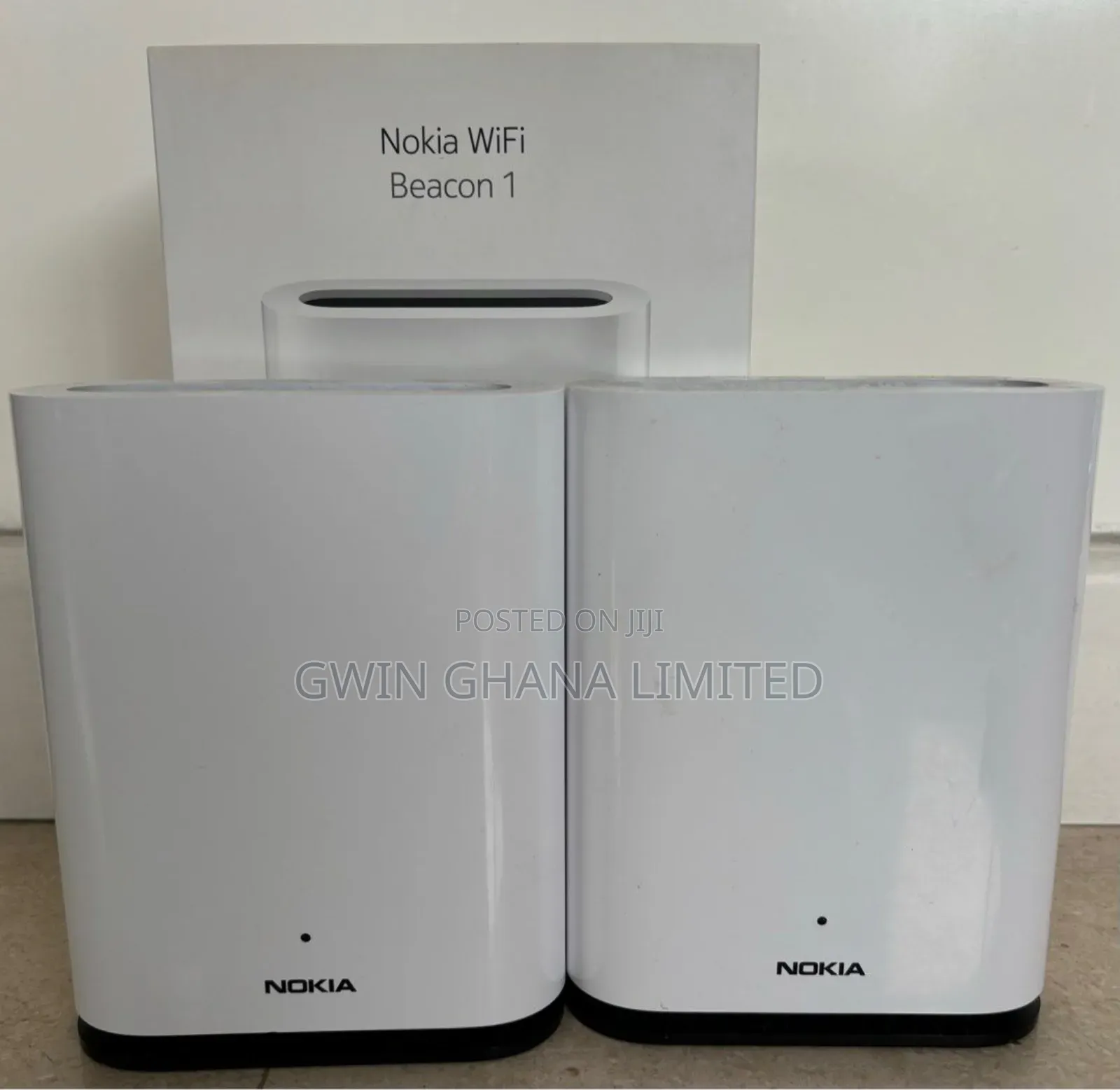 Nokia Wi-Fi Beacon 1 Dual Band Gigabit Mesh Wifi Router. (2 Pack) New ...