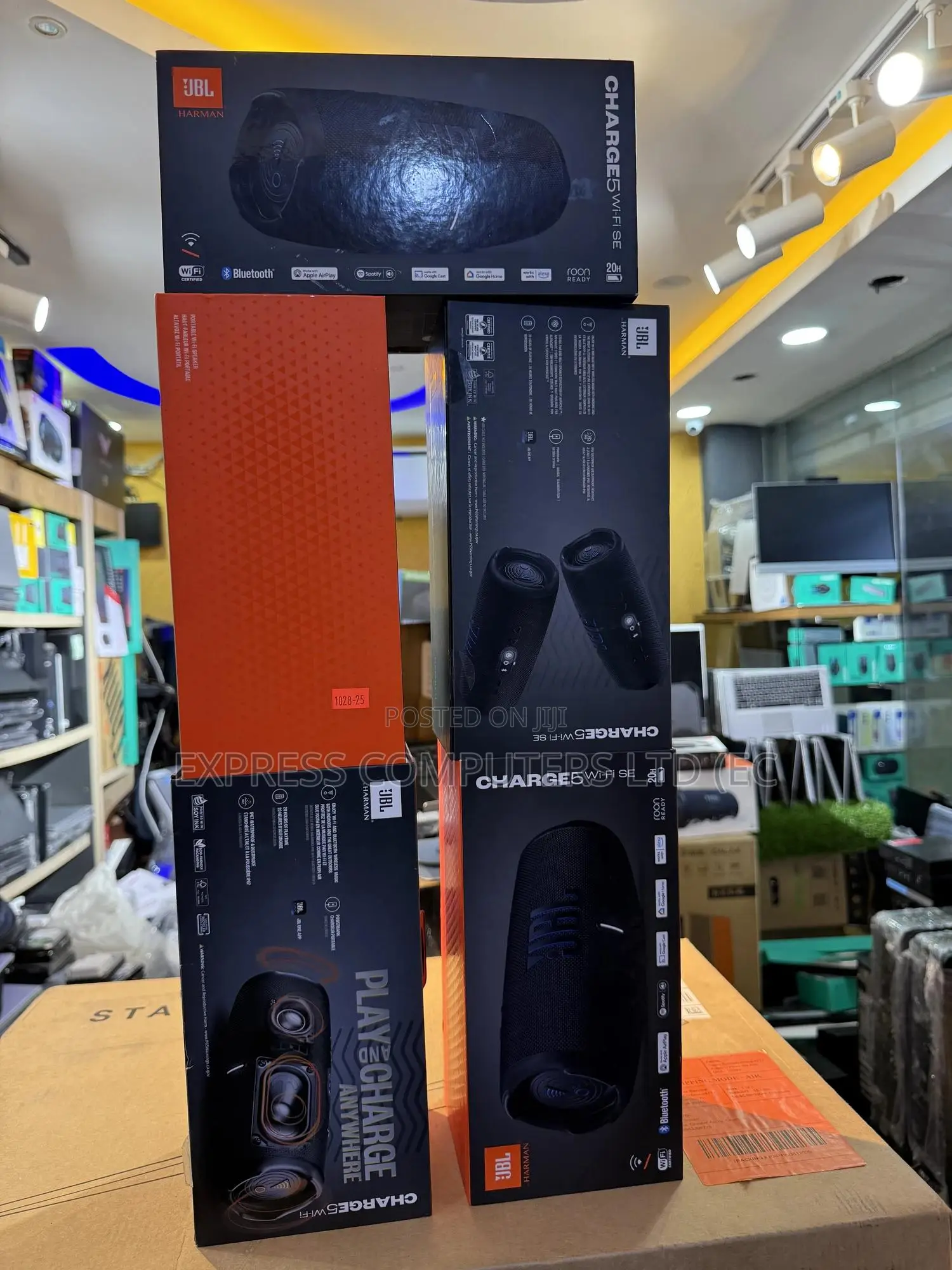 JBL Charge 5 Wifi Se Wireless Waterproof Bluetooth Original Speaker in ...