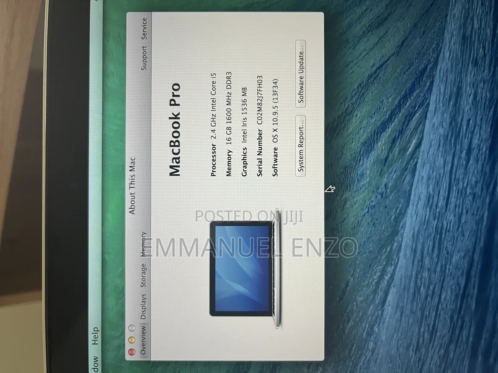 Laptop Apple MacBook 2015 16GB Intel Core I5 SSD 128GB in Dansoman ...