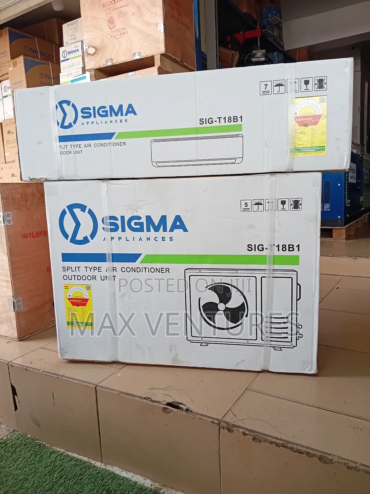 Sigma T18000btu 2.0hp Ac Split 2.0hp in Pokuase - Home Appliances, Max ...