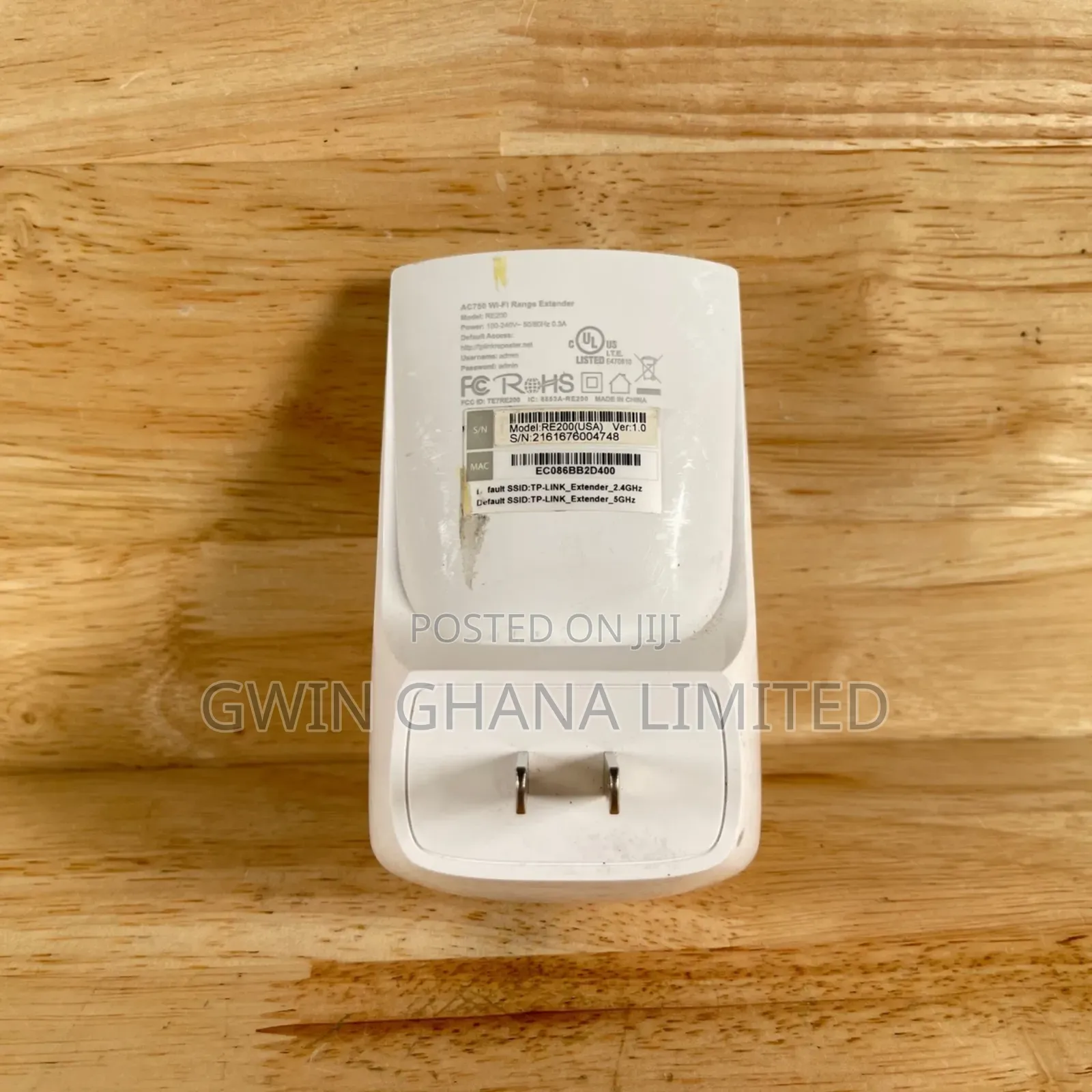 Tp-link Network Re200 Ac750 Mesh Wifi Range Extender Dual Band 750mbps ...