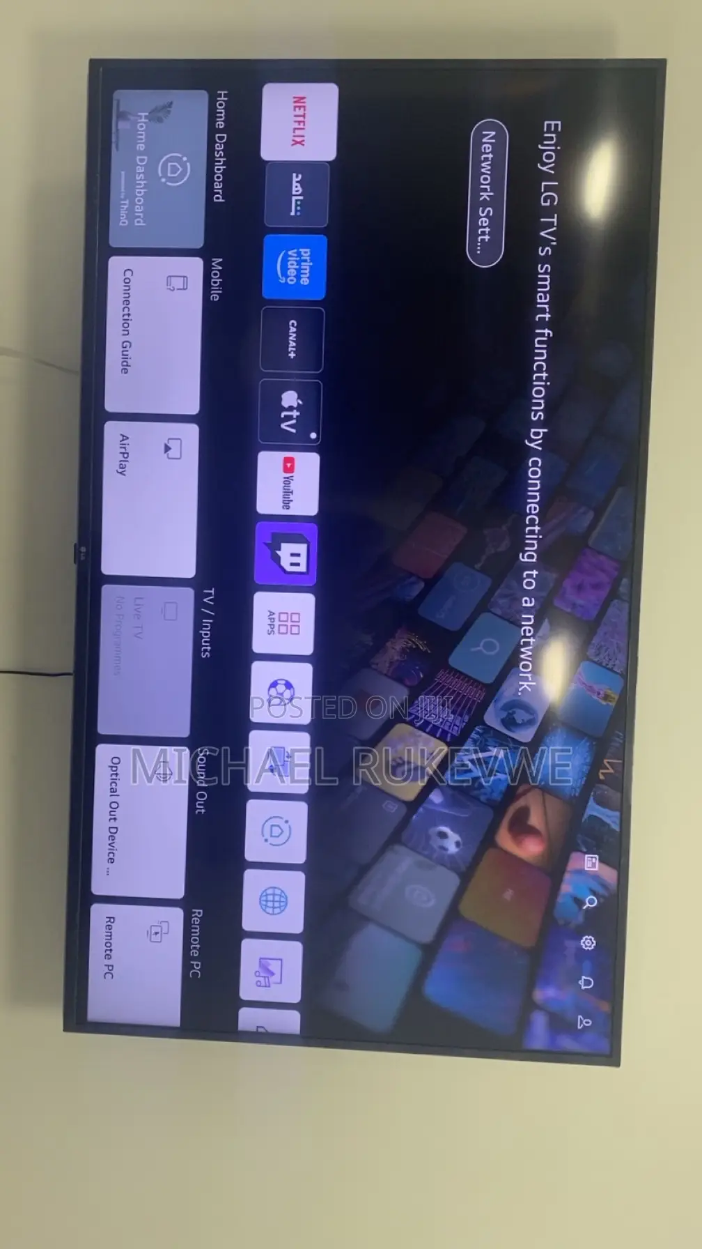 Lg Tv Led Clean Use Tv in Spintex - TV & DVD Equipment, Michael Rukevwe ...