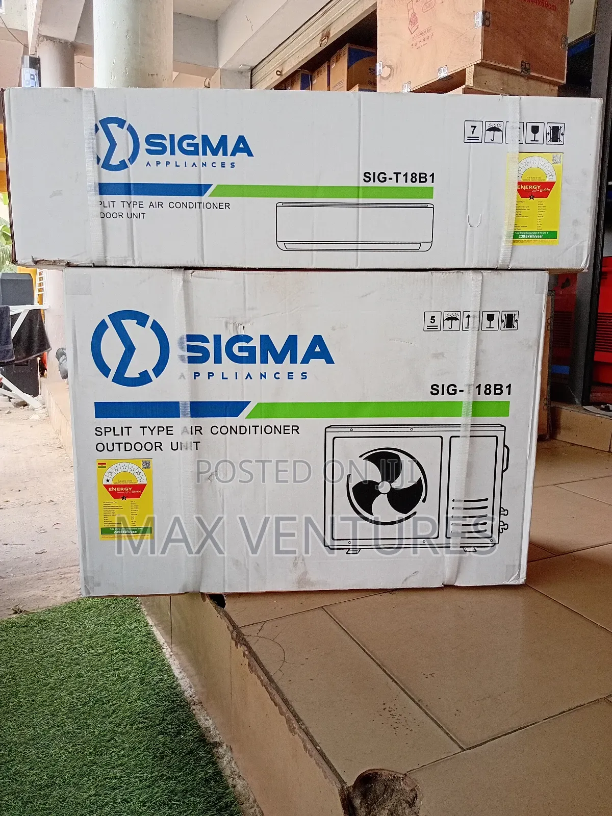Sharp-Cooling Power Sigma 2.0hp Ac Split Ac in Airport Residential Area ...