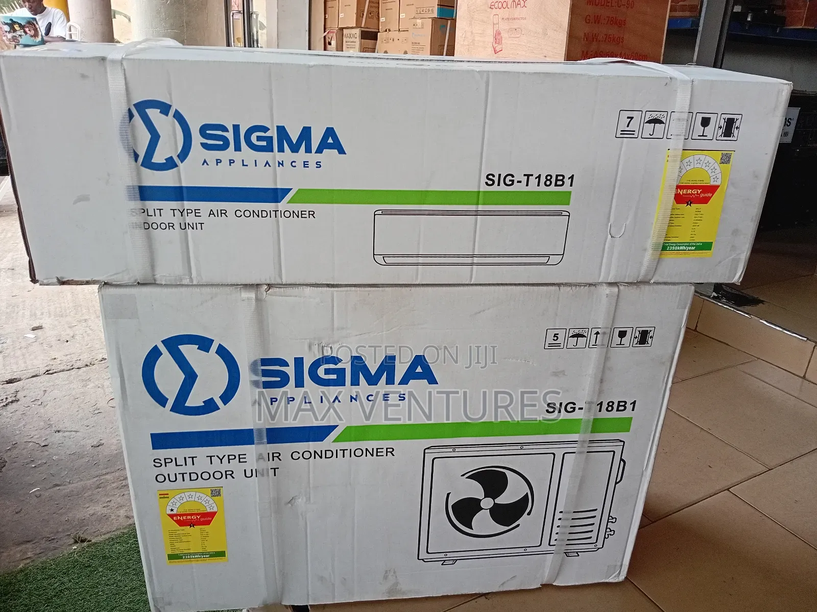 Sigma Copper Golden Fins R-410gas 2.0hp Ac 2.0hp Ac in Pokuase - Home ...