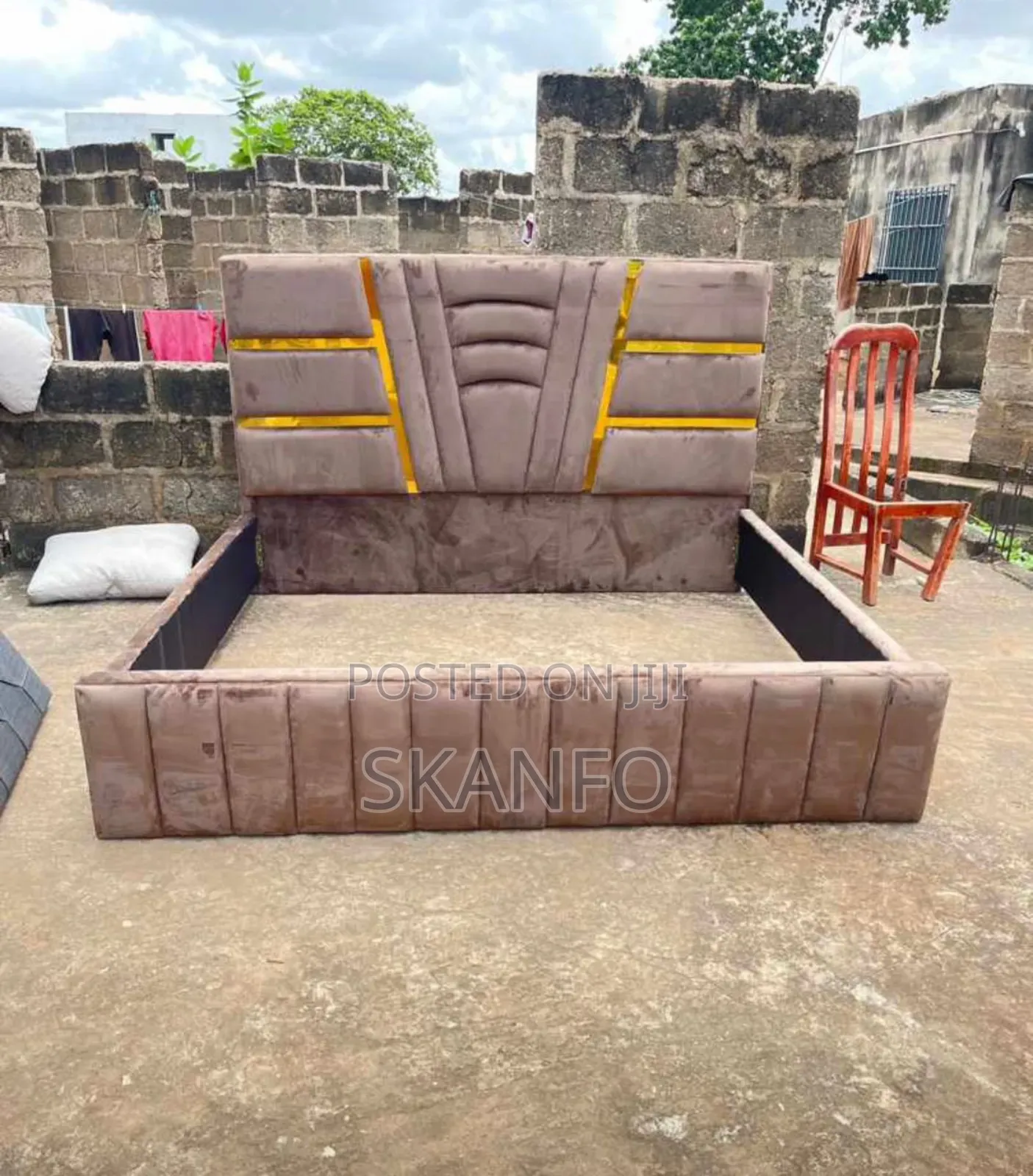 Queen Size Bed Frame Available Anytime in Achimota - Furniture, Godwin ...