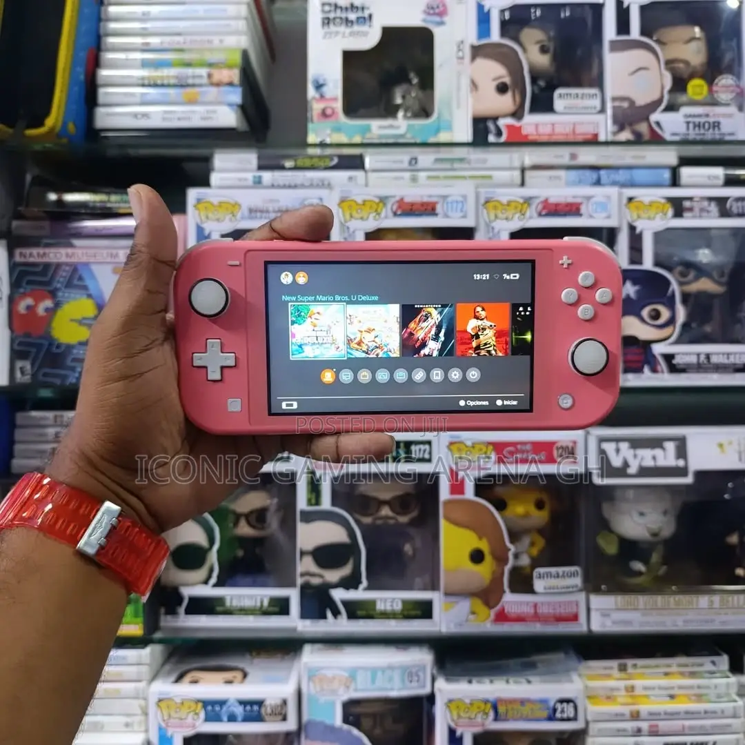 Nintendo Switch Lite (32gb Pink) in Techiman Municipal - Video Game ...