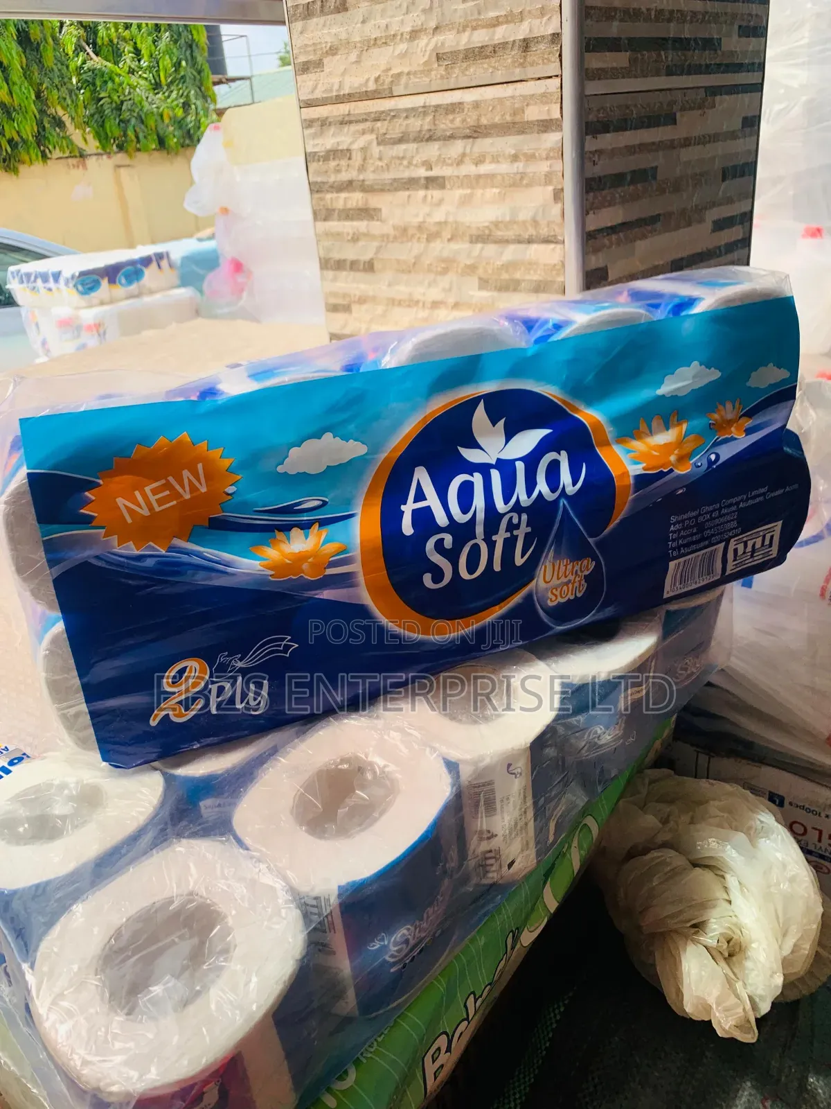 Toilet Supper Soft Tissue 2ply 10 Rolls X 7qty , 70 Rolls in Adenta ...