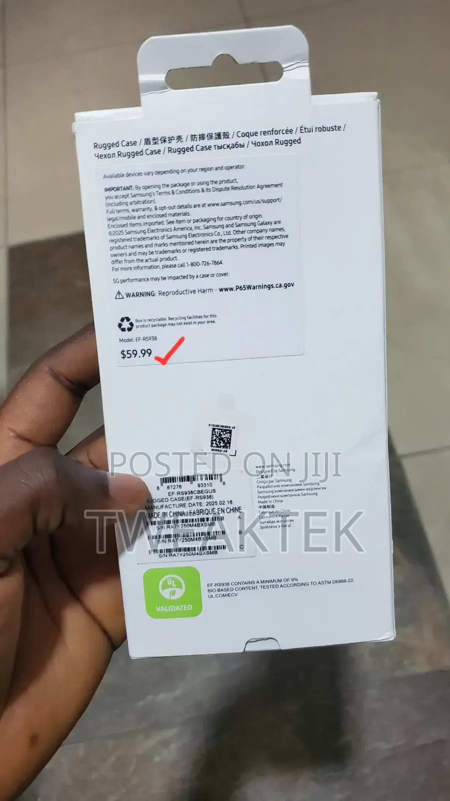 Samsung S25 Ultra Rugged Case Black in McCarthy Hill - Accessories for ...