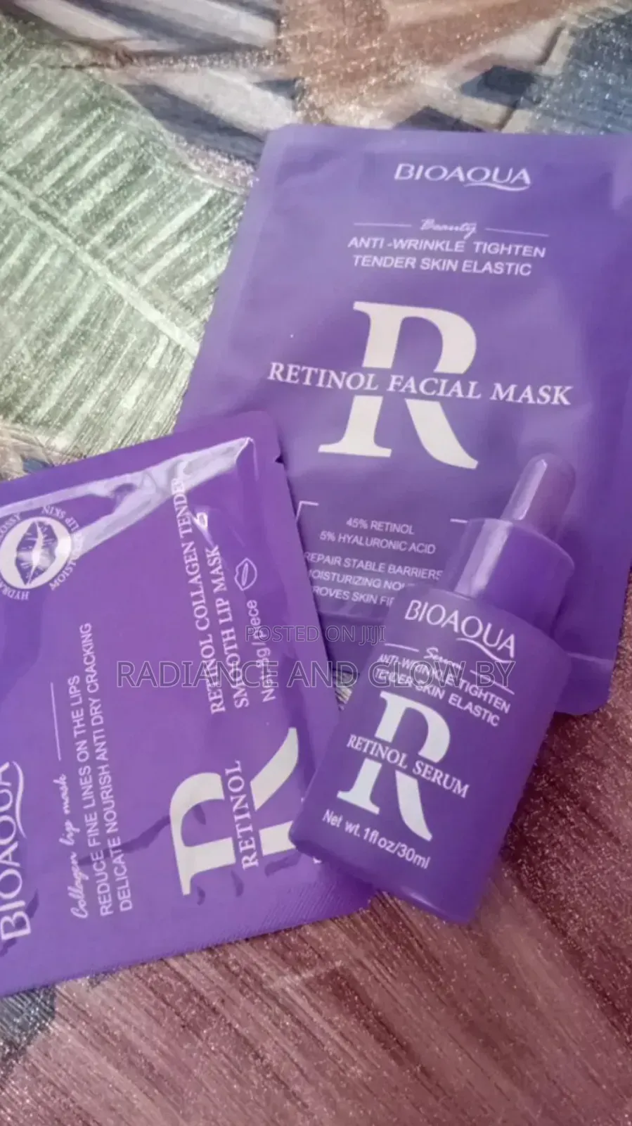 Bio Aqua Collagen Serum,Face Mask And Lip Mask Combo in Ashaiman ...