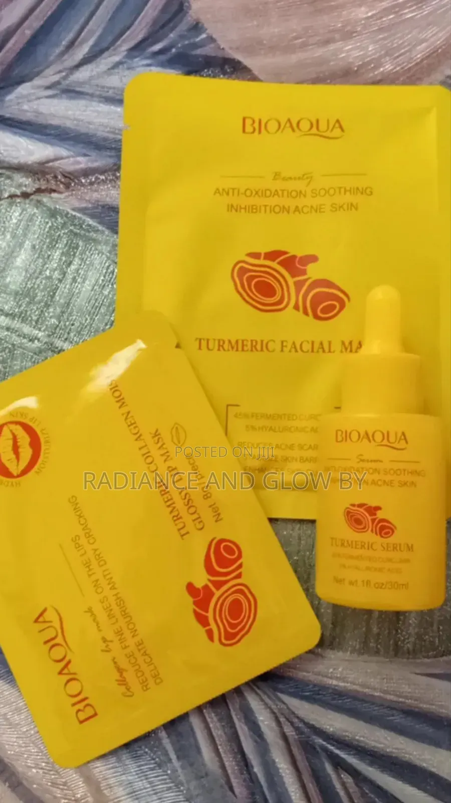 Bio Aqua Collagen Serum,Face Mask And Lip Mask Combo in Ashaiman ...