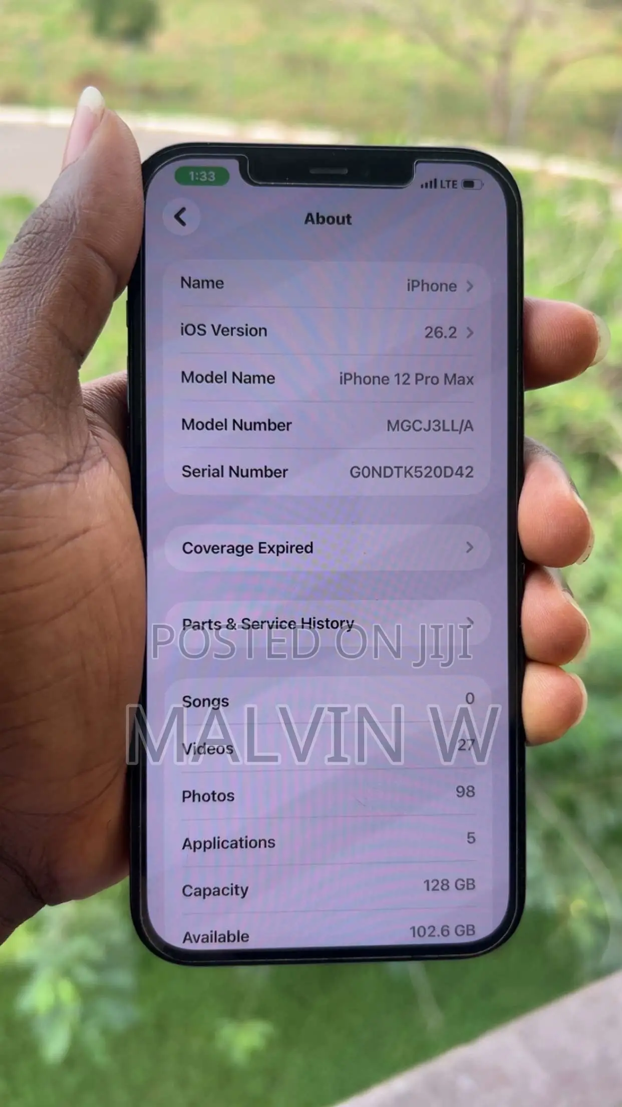 Apple iPhone 12 Pro Max 128 GB Blue in Adenta - Mobile Phones, Malvin W ...