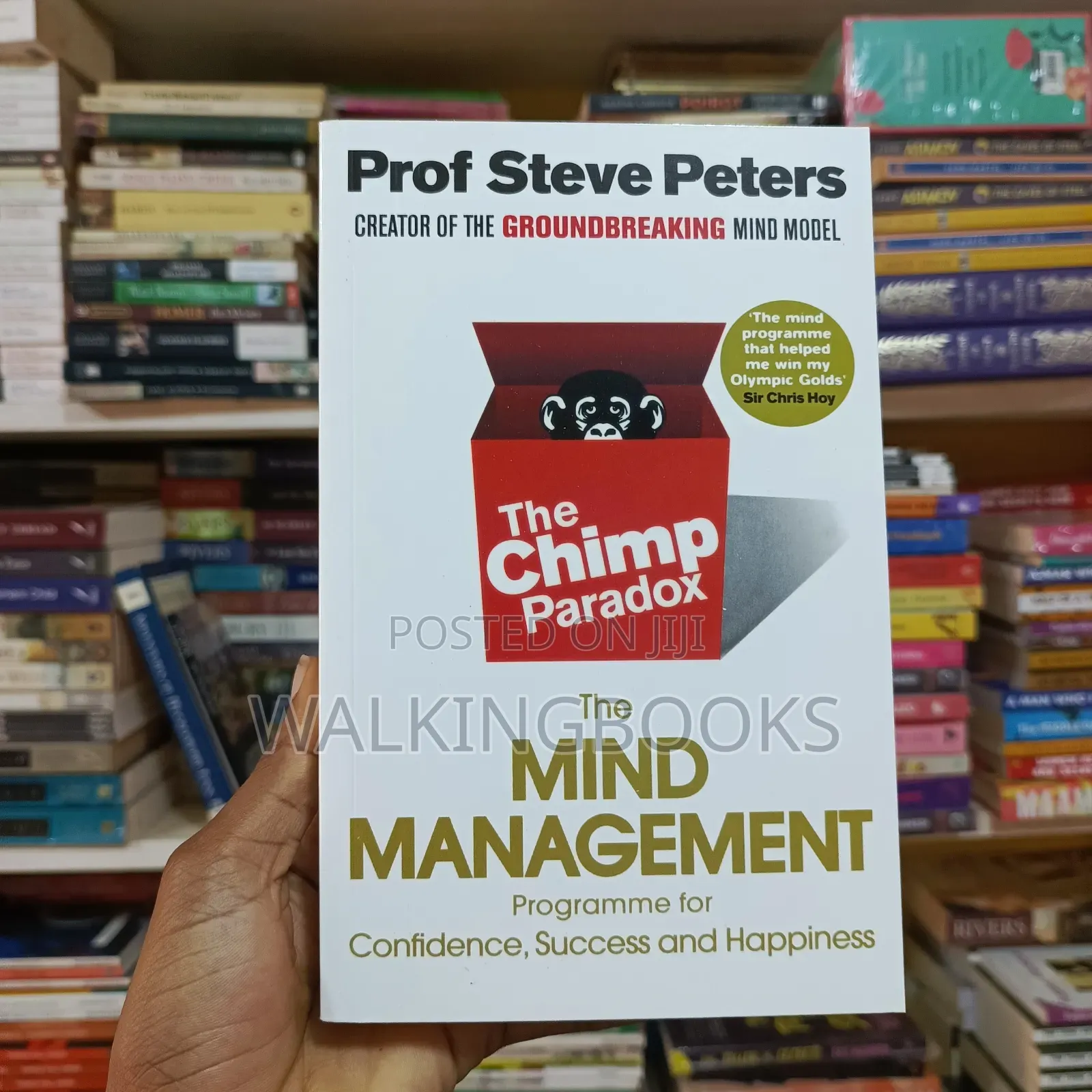 The Mind Management- Prof. Steve Peters in Accra Metropolitan - Books ...
