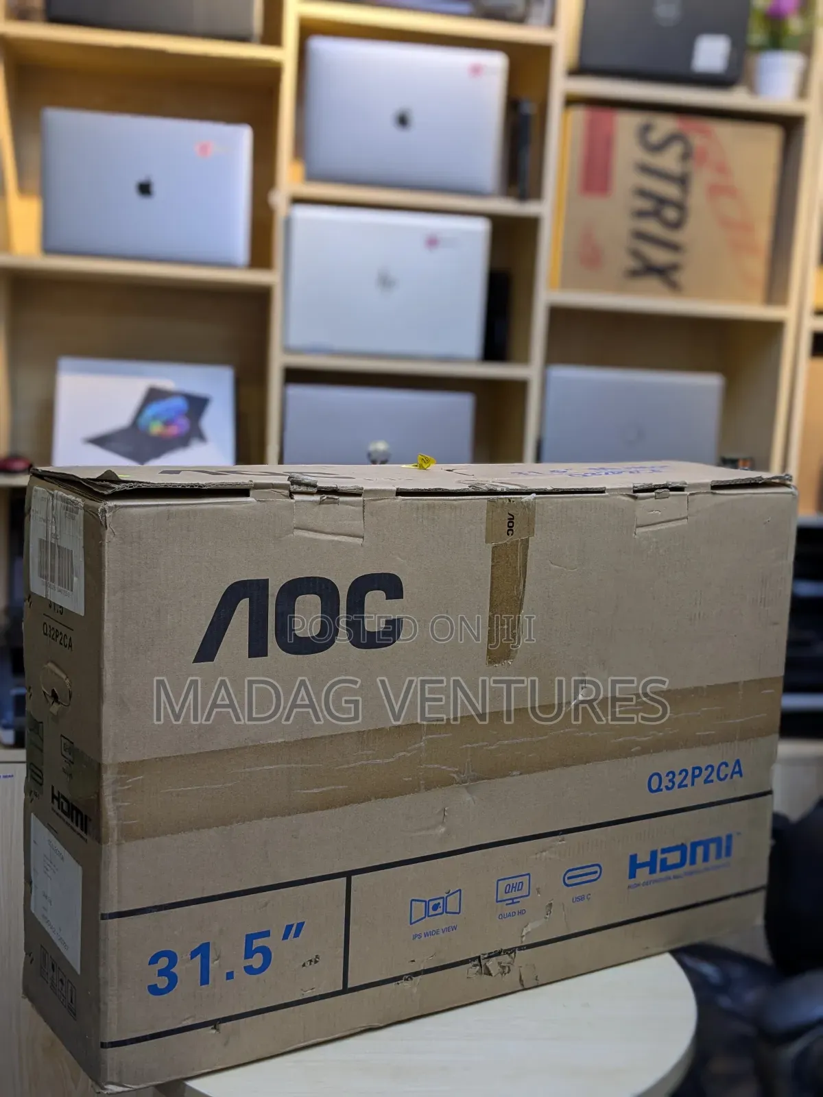 Aoc Q32p2ca - 32 Inch QHD Monitor, 75hz, Ips, Usb-C Docking Monitor in ...