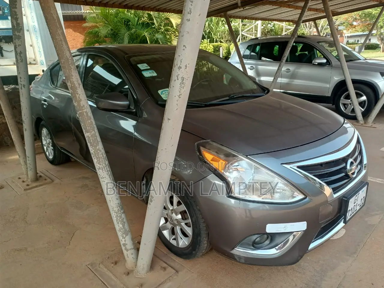 Nissan Versa 1.6 S 2018.5 2018 Gray in Accra Metropolitan - Cars ...