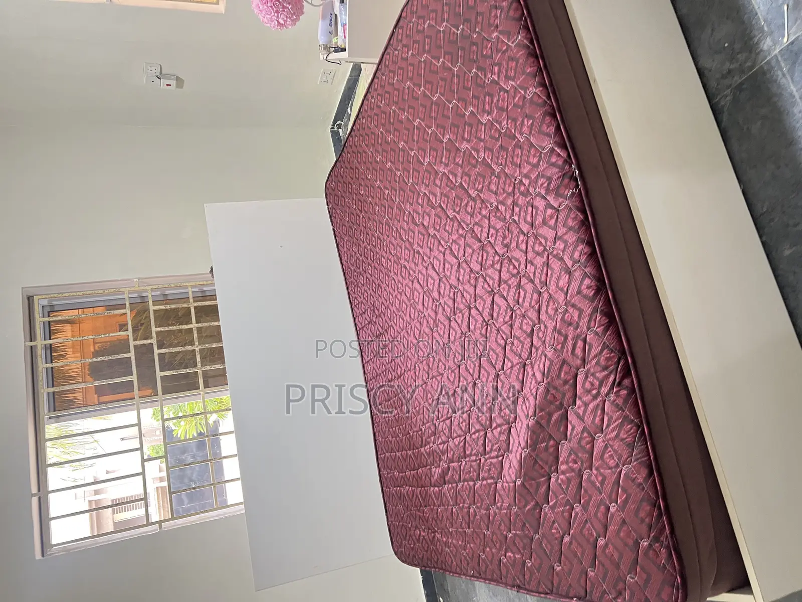 Queen Size Bed Frame and Mattress in Dome - Furniture, Priscy Ann ...