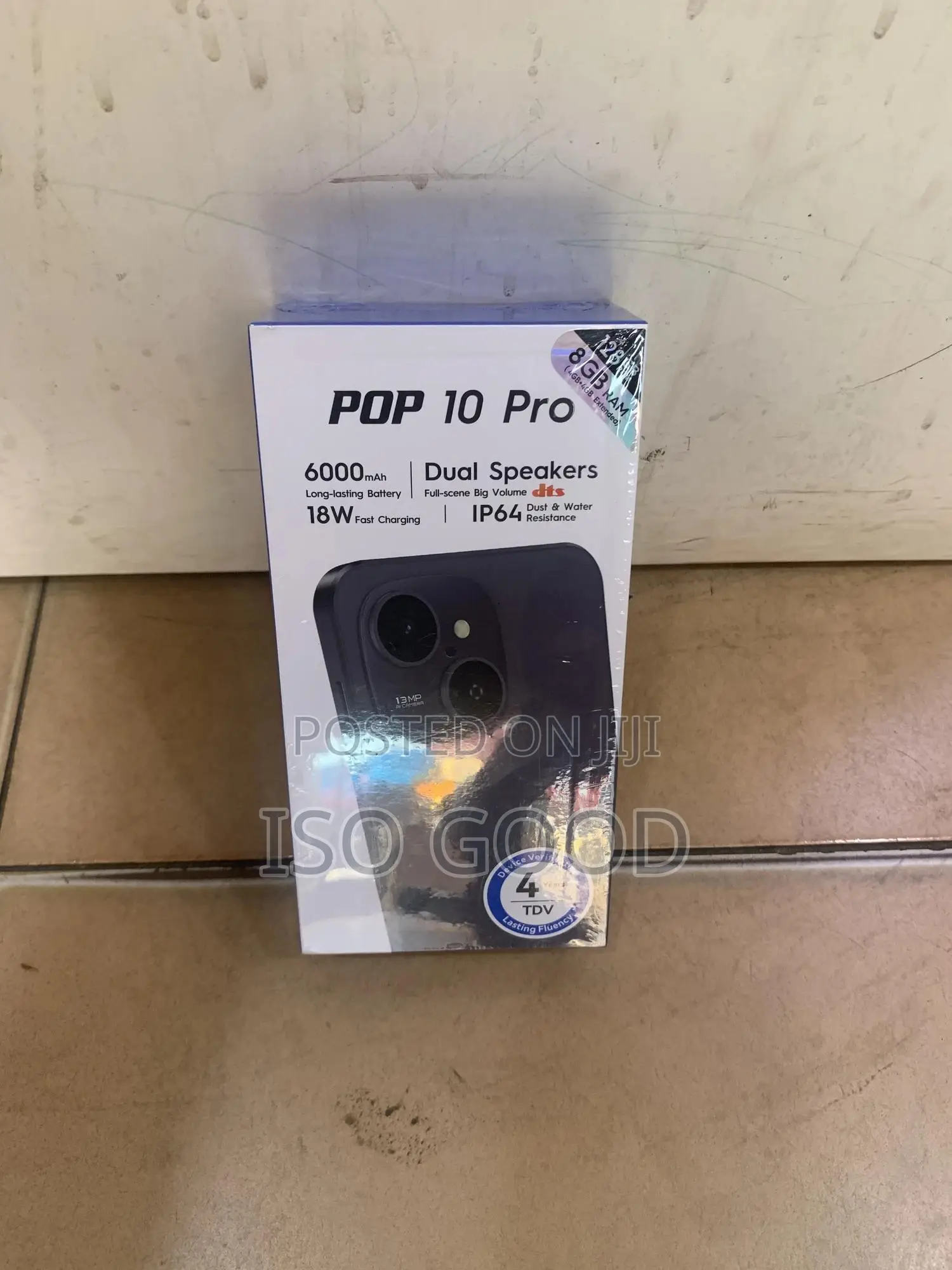 New Tecno Pop 10 Pro 128 GB Blue in Accra Metropolitan - Mobile Phones ...