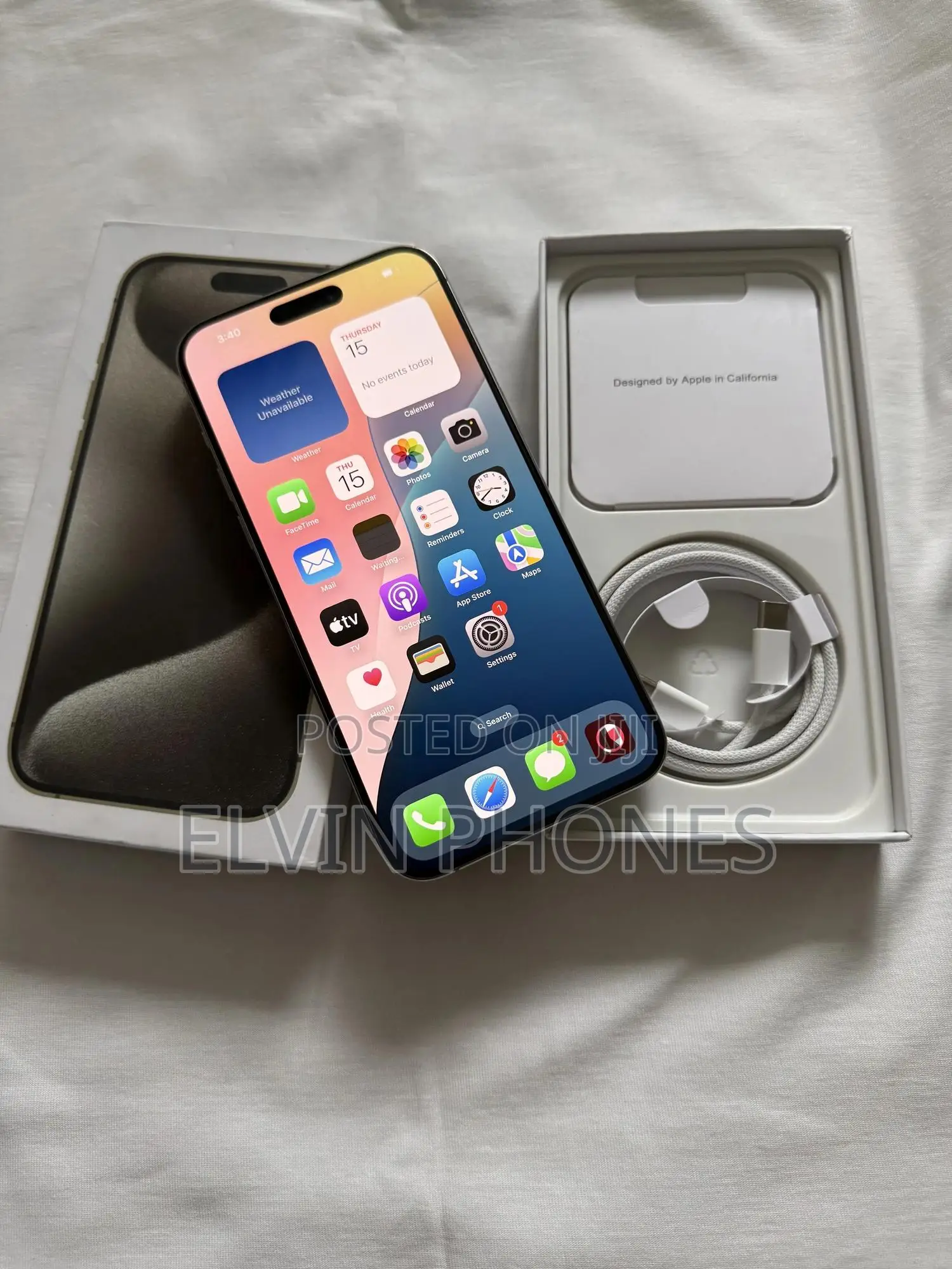 Apple iPhone 15 Pro Max 256 GB Silver in Accra Metropolitan - Mobile ...