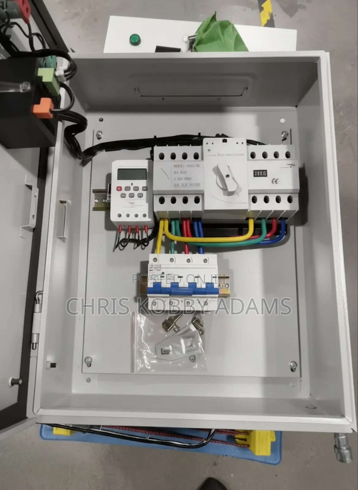 125a Automatic Transfer Switch (Ats) Panel – With Timer Load Breaker ...