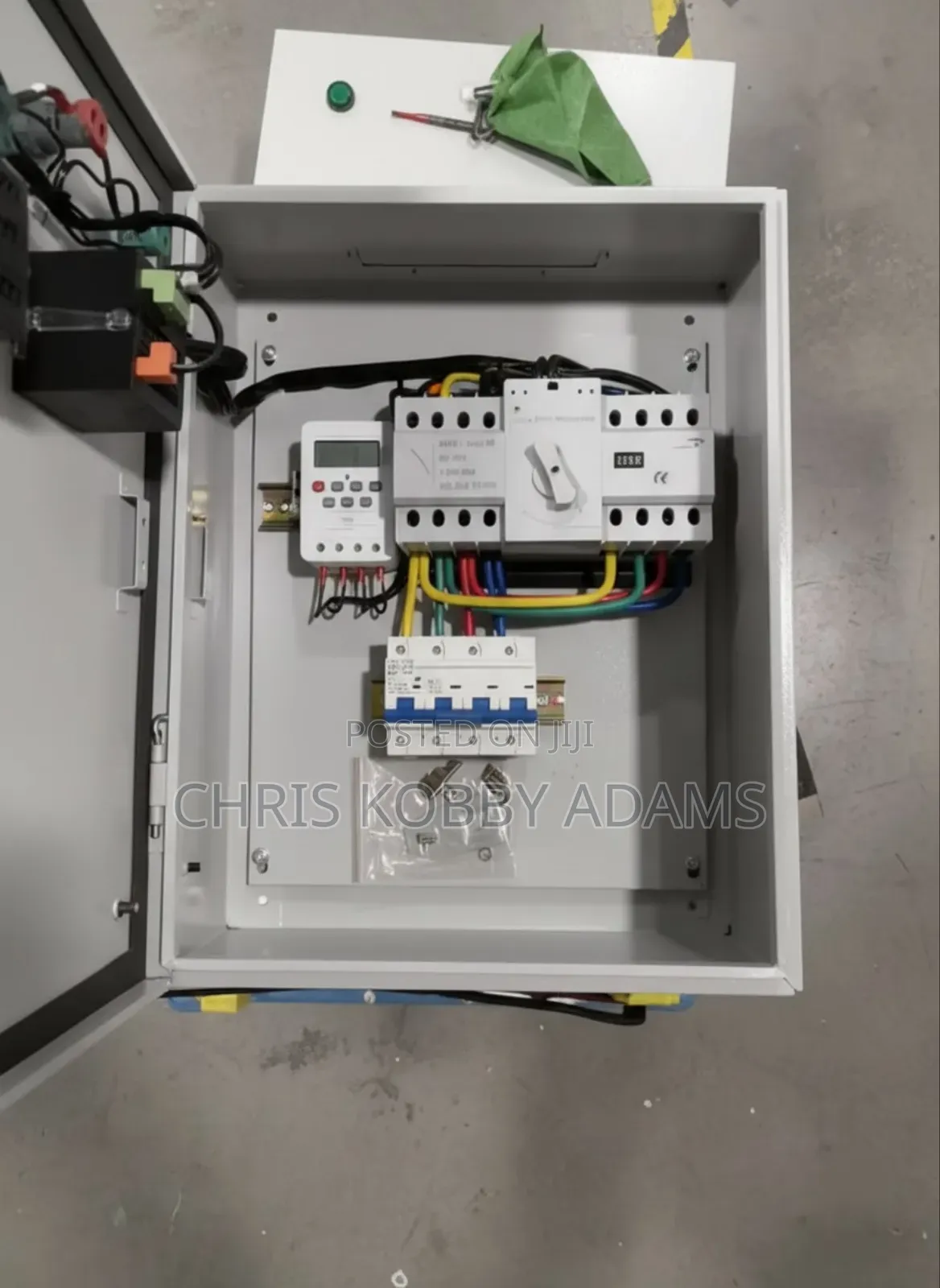 125a Automatic Transfer Switch (Ats) Panel – With Timer Load Breaker ...