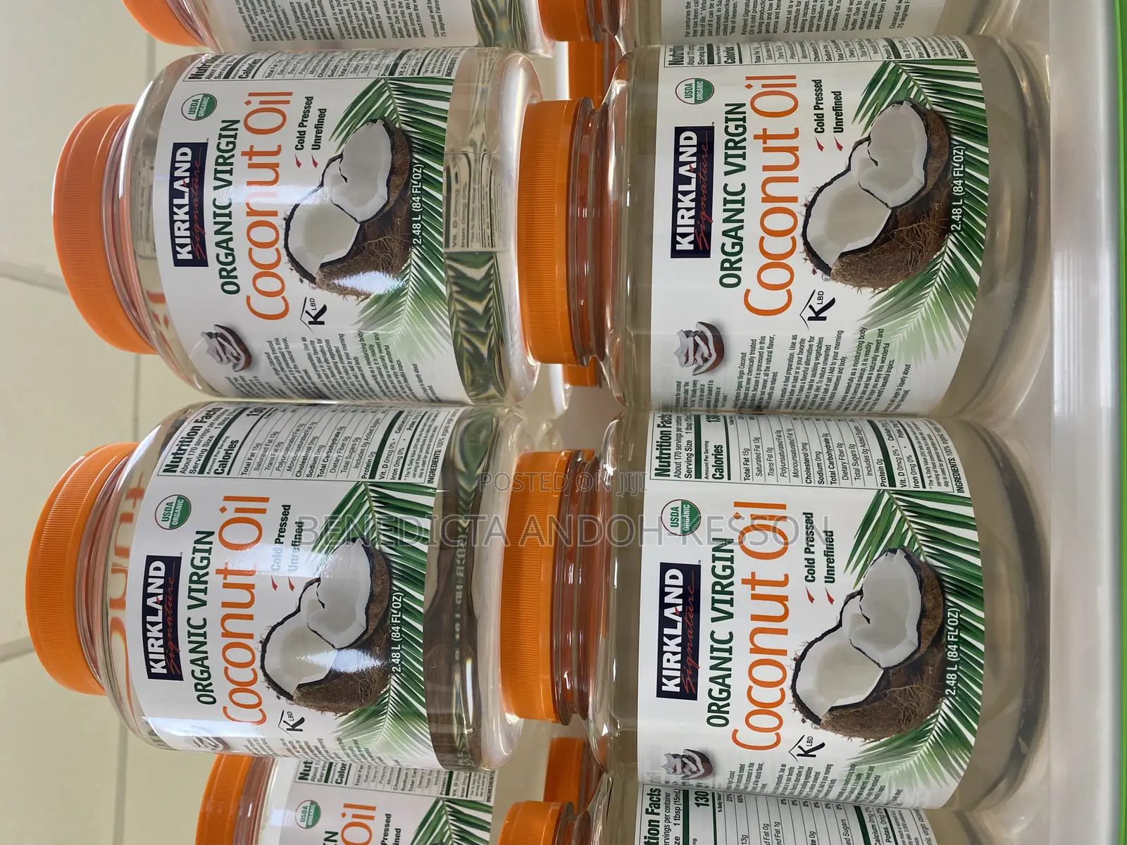 Kirkland Organic Coconut Oil 2.48l in Accra Metropolitan - Food ...