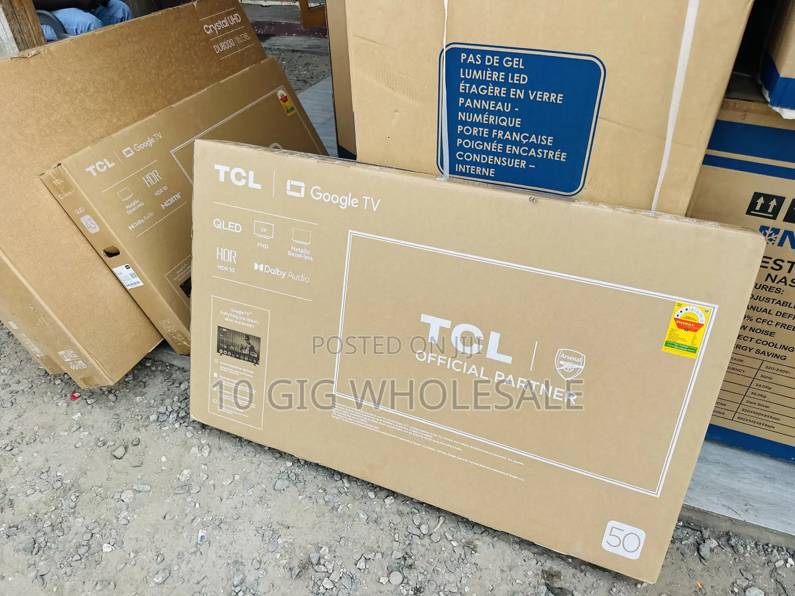 Ultra Modern Slim FHD Smart Android 50”S5k TCL in Adabraka - TV & DVD ...