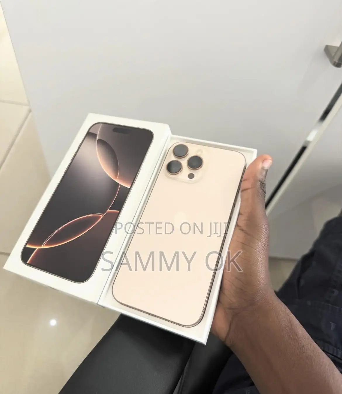 Apple iPhone 16 Pro Max 256 GB Gold in Accra Metropolitan - Mobile ...