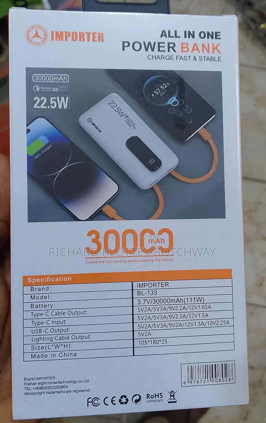 Importer All in One Power Bank 30000nah in Bubuashie - Accessories for ...