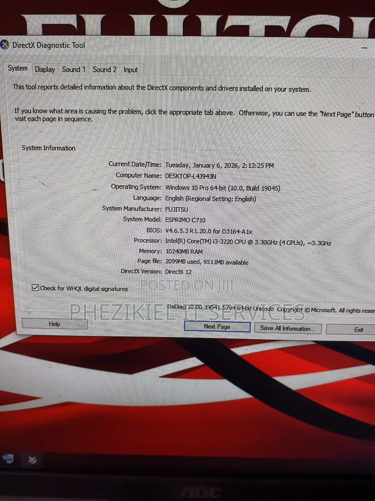 Desktop Computer Fujitsu Celsius C740 8GB Intel Core I3 HDD 250GB in ...