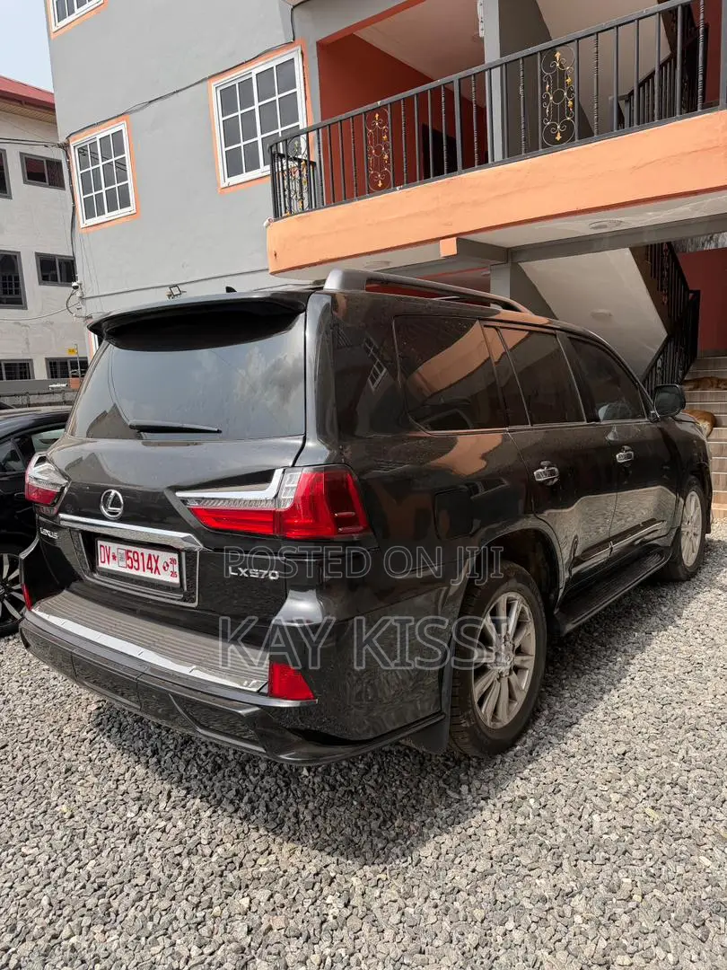 Lexus LX 570 AWD 2018 Black in Oyarifa - Cars, Kay Kissi | Jiji.com.gh