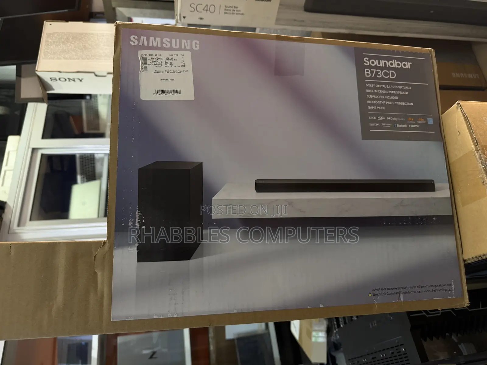 Samsung Sound Bar 5.1channel in Kumasi Metropolitan - Audio & Music ...