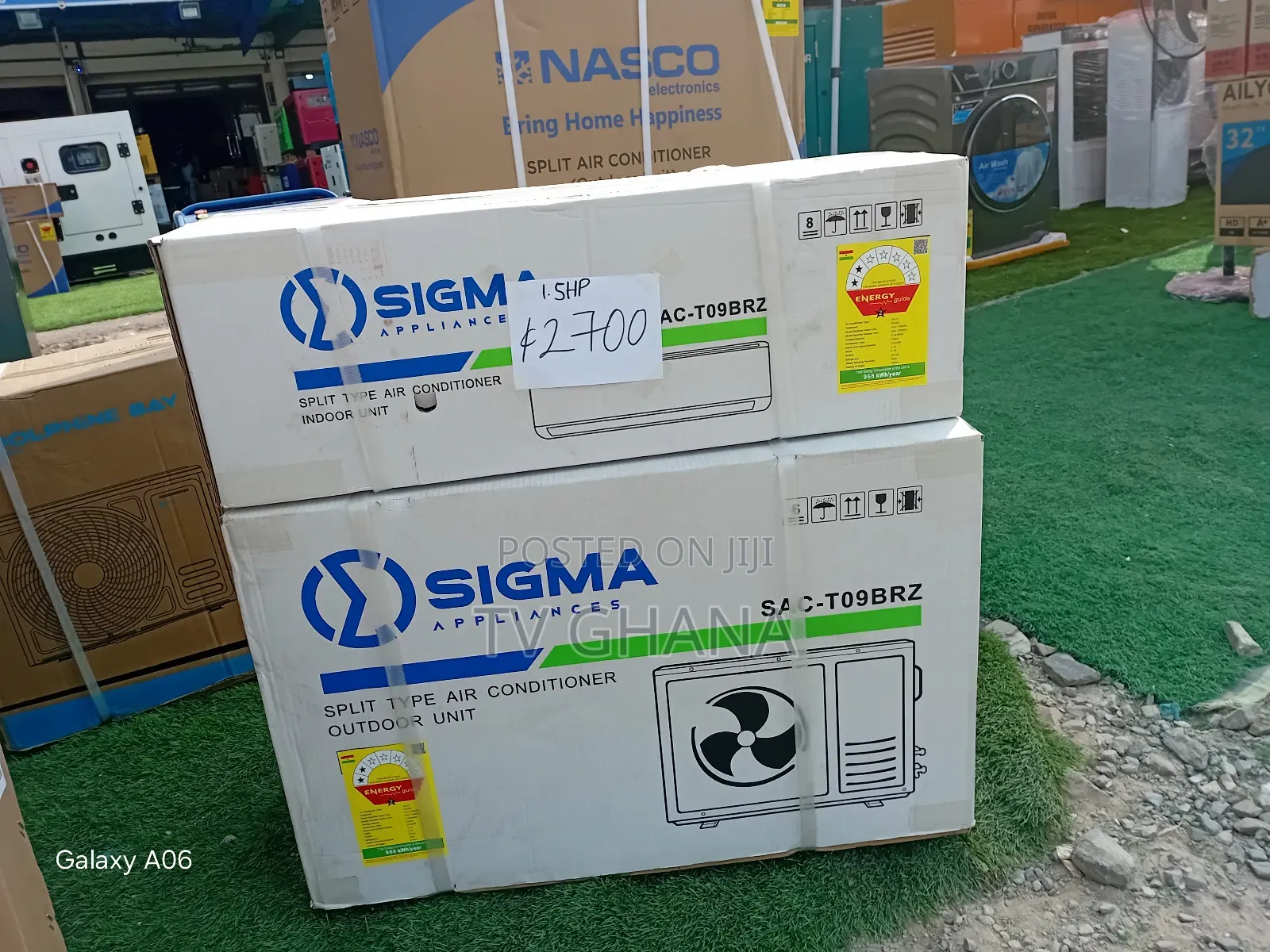 Sigma 1.5hp Air Conditioner – Strong Airflow, Deep Cooling 1.5hp Ac in ...