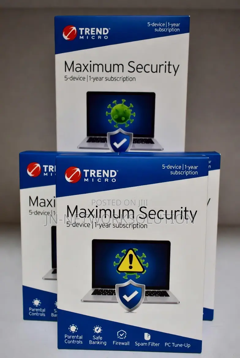Trend Micro Maximum Security 5 in Darkuman - Software, Jn ...