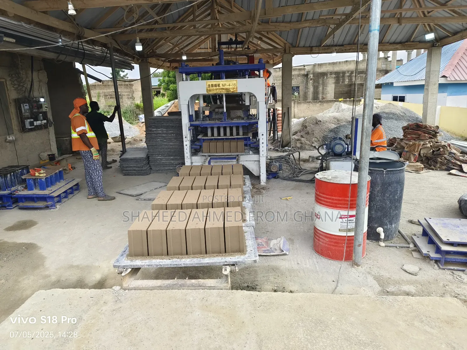 Brick Machine in Ablekuma - Manufacturing Equipment, Shaheed Ahmed From ...